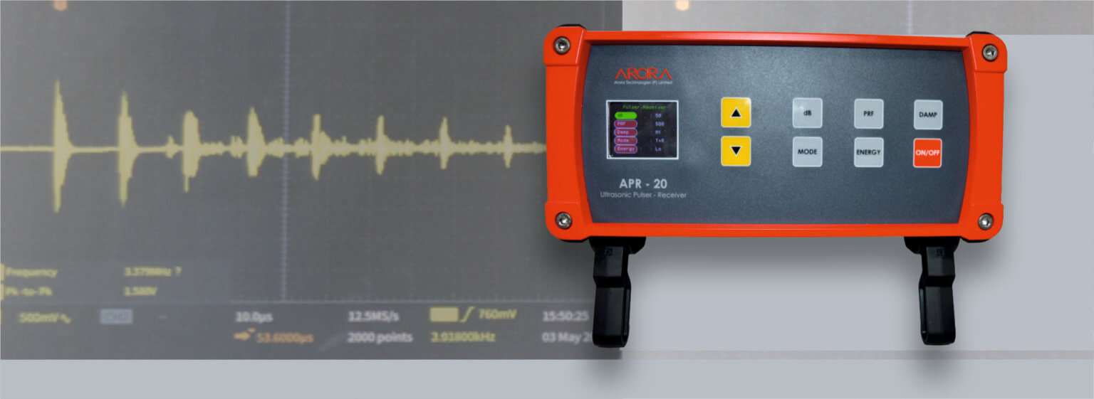 Manufacturing Ultrasonic Pulser Receiver APR-20 - Arora Technologies